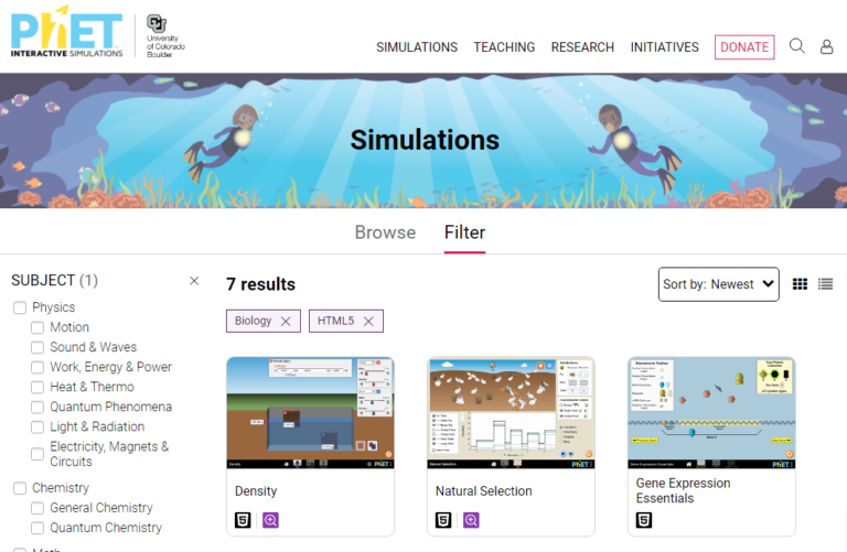 Top 15 Best Biology Websites for High School Students 2024